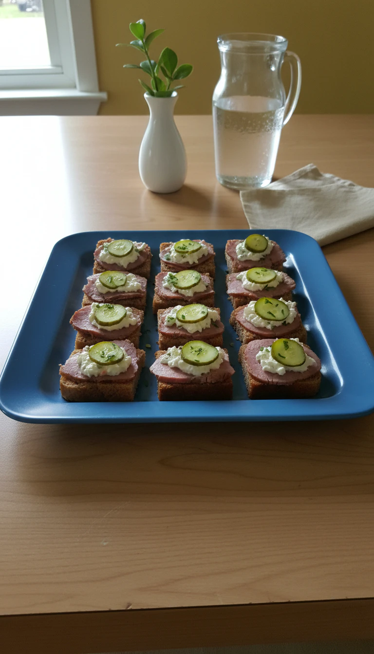 Receita de Canapés de Rosbife - Dicas e Dicas