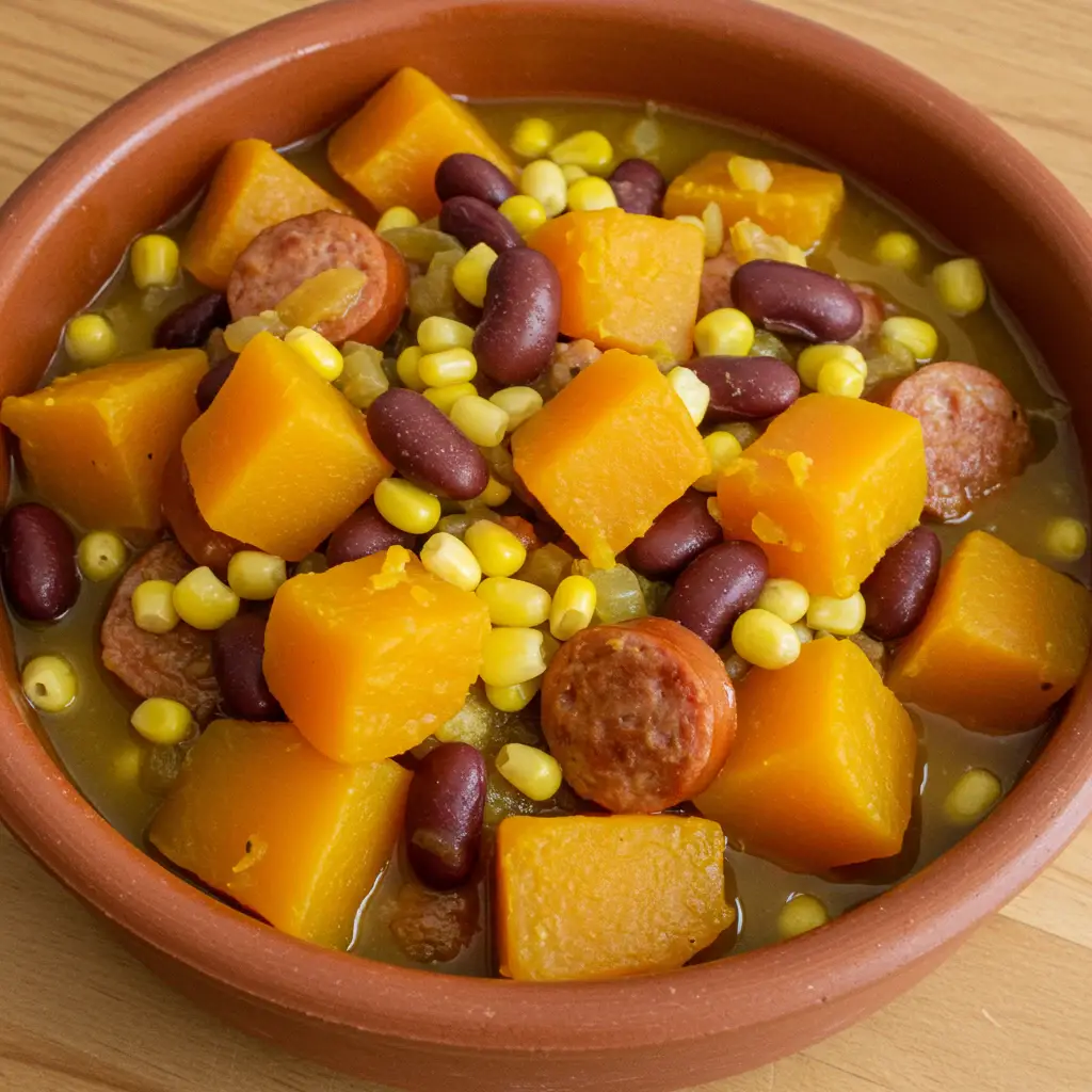 Receita de Feijão Carioquinha com Maxixe e Calabresa - Dicas e Dicas