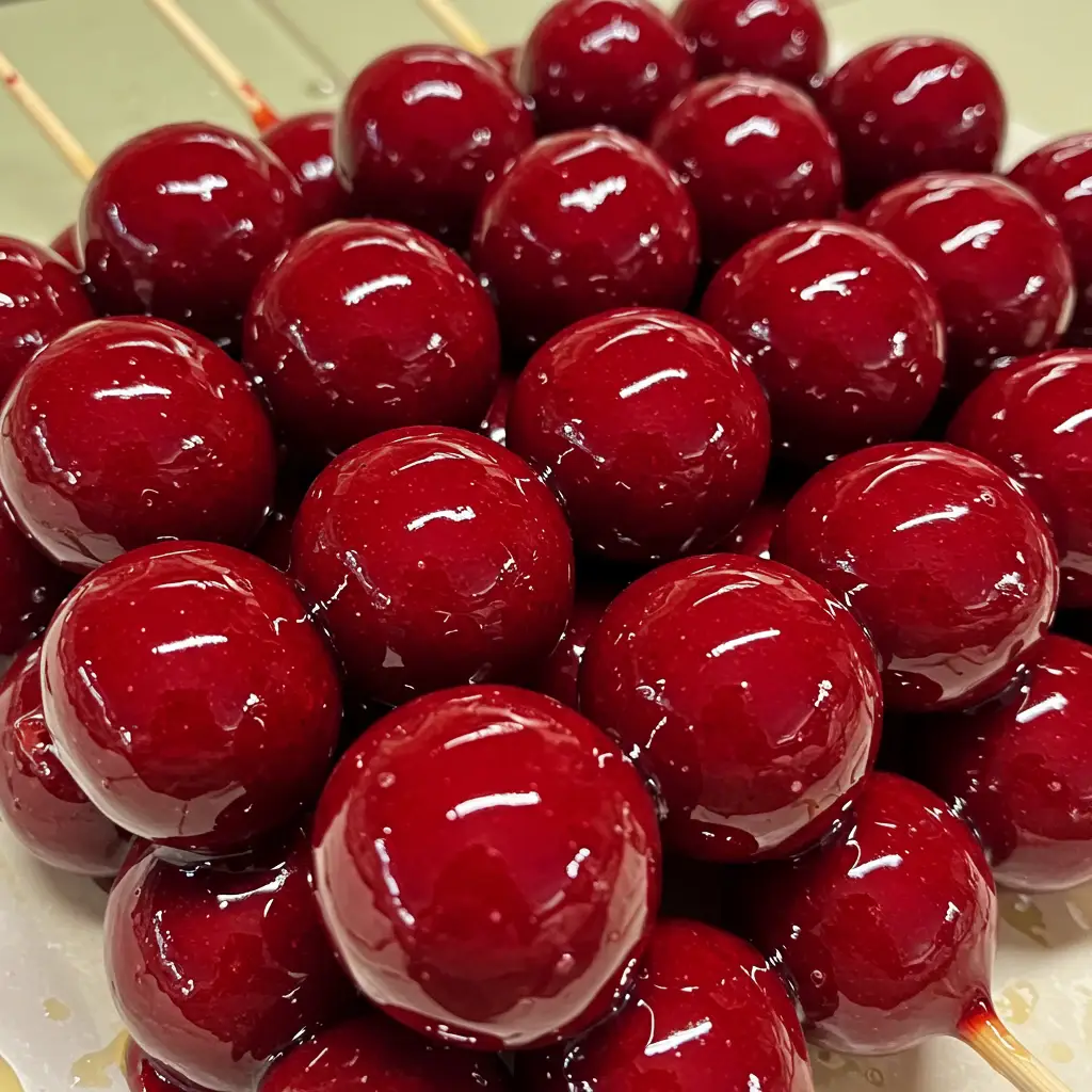 Receita de Maçãs do Amor Caramelizadas - Dicas e Dicas