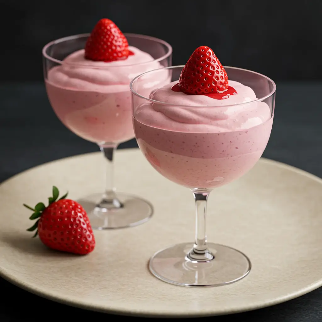 Receita de Mousse de Morango Cremoso - Dicas e Dicas
