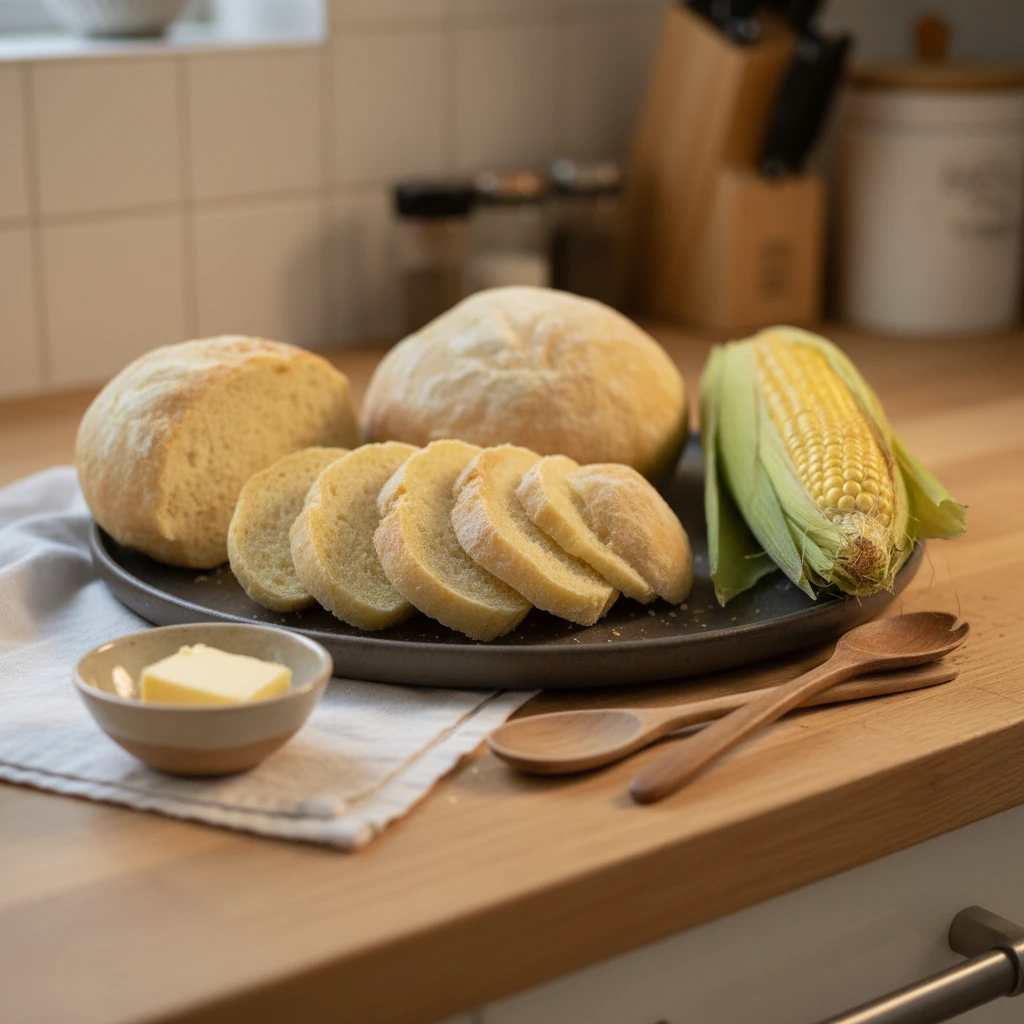 Receita de Pão de Milho com Melado e Leite de Soja - Dicas e Dicas